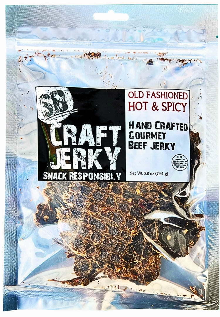 Old Fashioned Hot & Spicy | 2.8oz – Sb Craft Jerky
